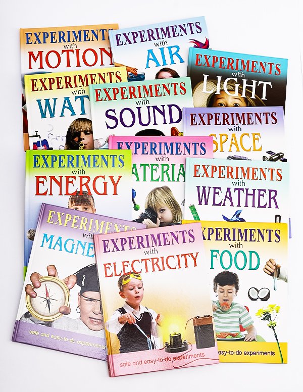 “EXPERIMENTS” – The Ultimate Science Adventure Series for Kids – Book Box