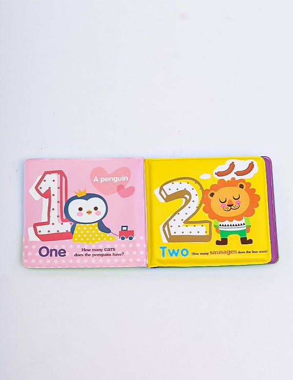Baby Bath Books – Alphabet & Numbers – Book Box