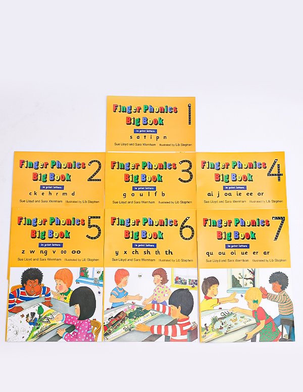 Finger Phonics Big Books – A Global Tool for Early Literacy – Book Box
